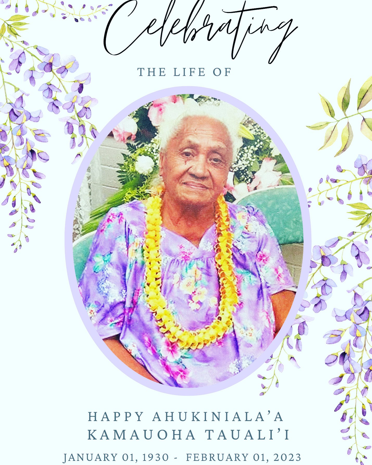 Happy Tauali'i Obituary - Honolulu, HI