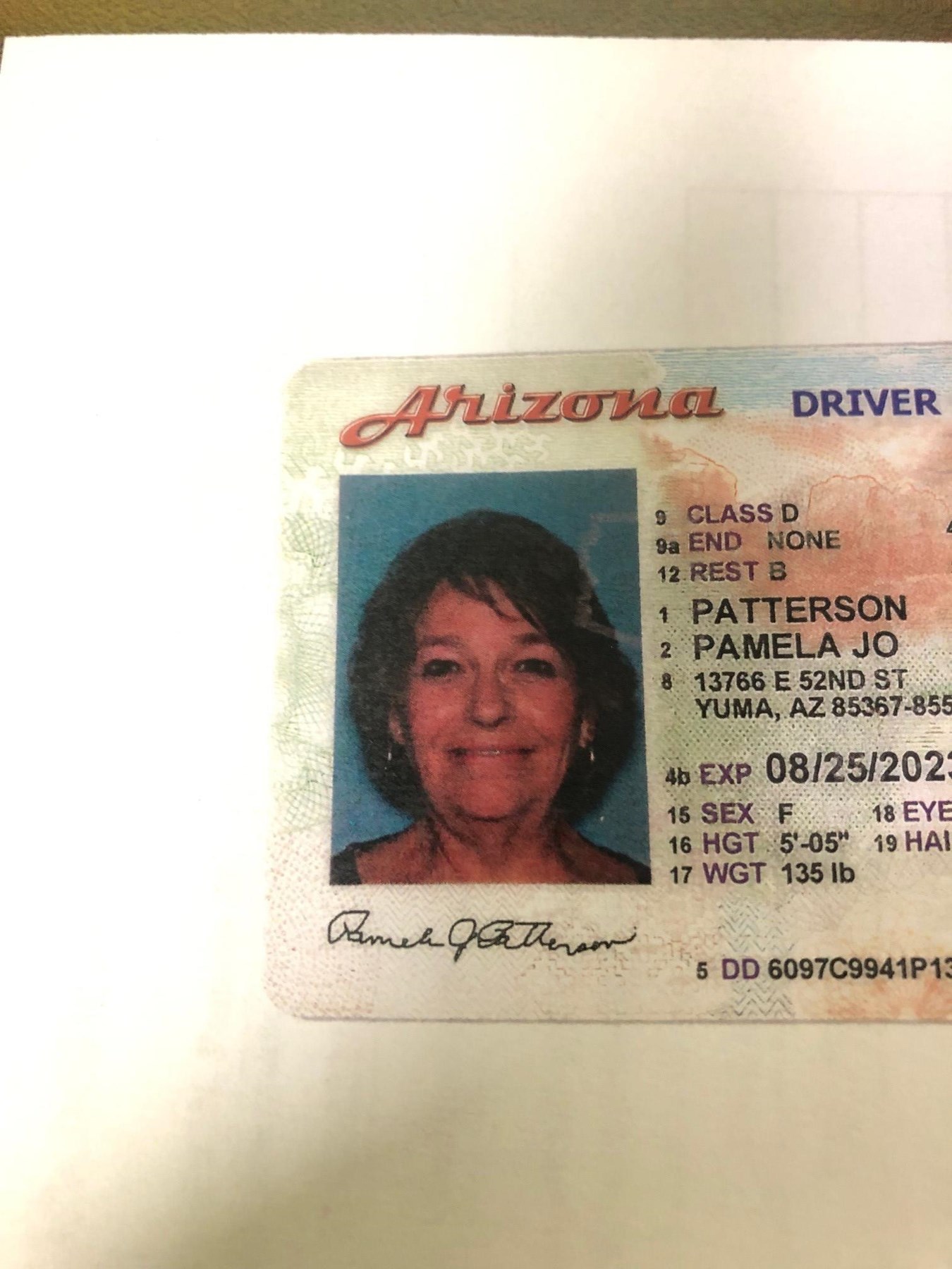 Pamela Patterson Obituary - Yuma, AZ