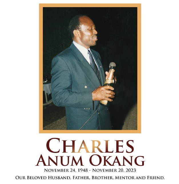 Charles Anum Okang Obituary - Hamilton, ON