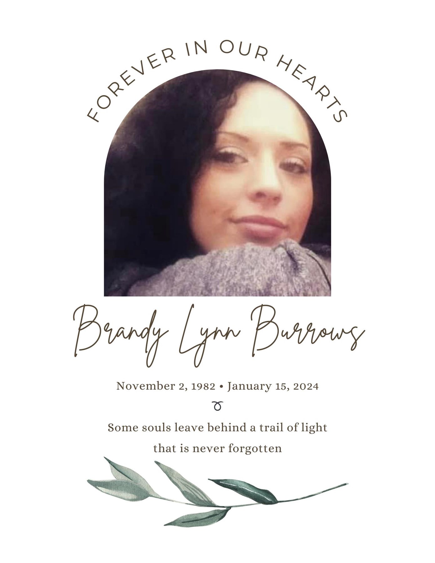 Brandy Burrows Obituary - Abbotsford, BC