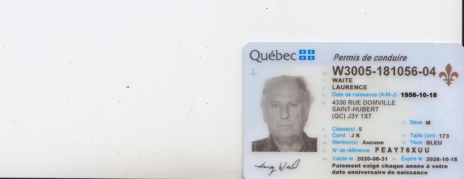 Larry Waite Obituary - Saint-Hubert, QC