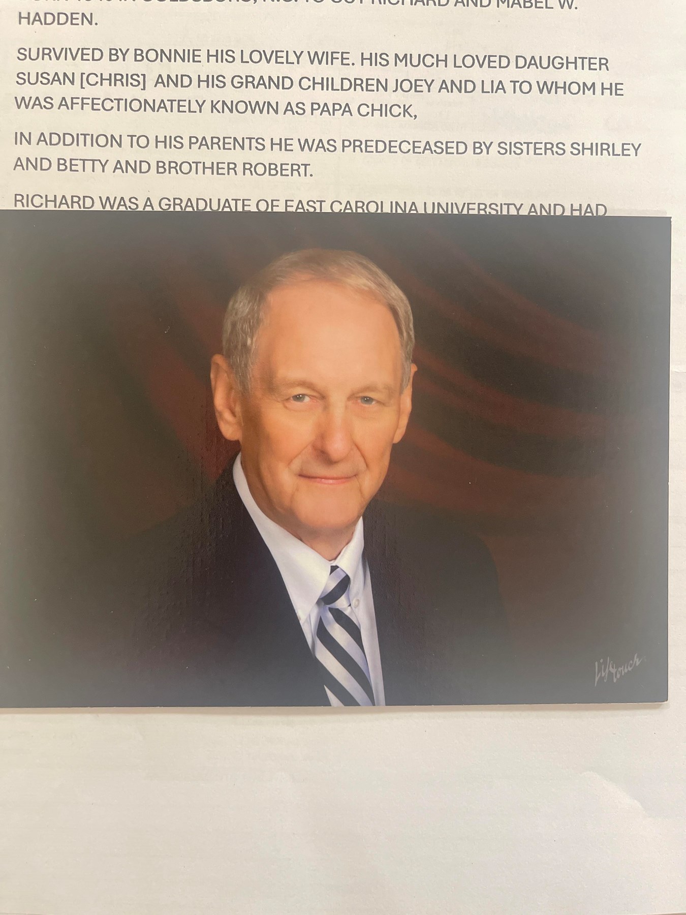 Richard Hadden Obituary - Richmond, VA