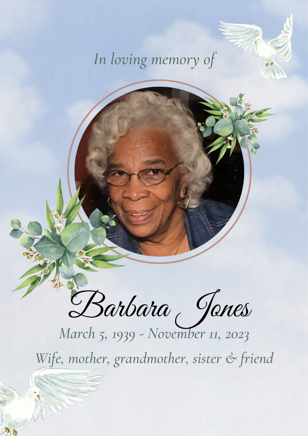 Barbara Maxine Jones Obituary - Sanford, FL