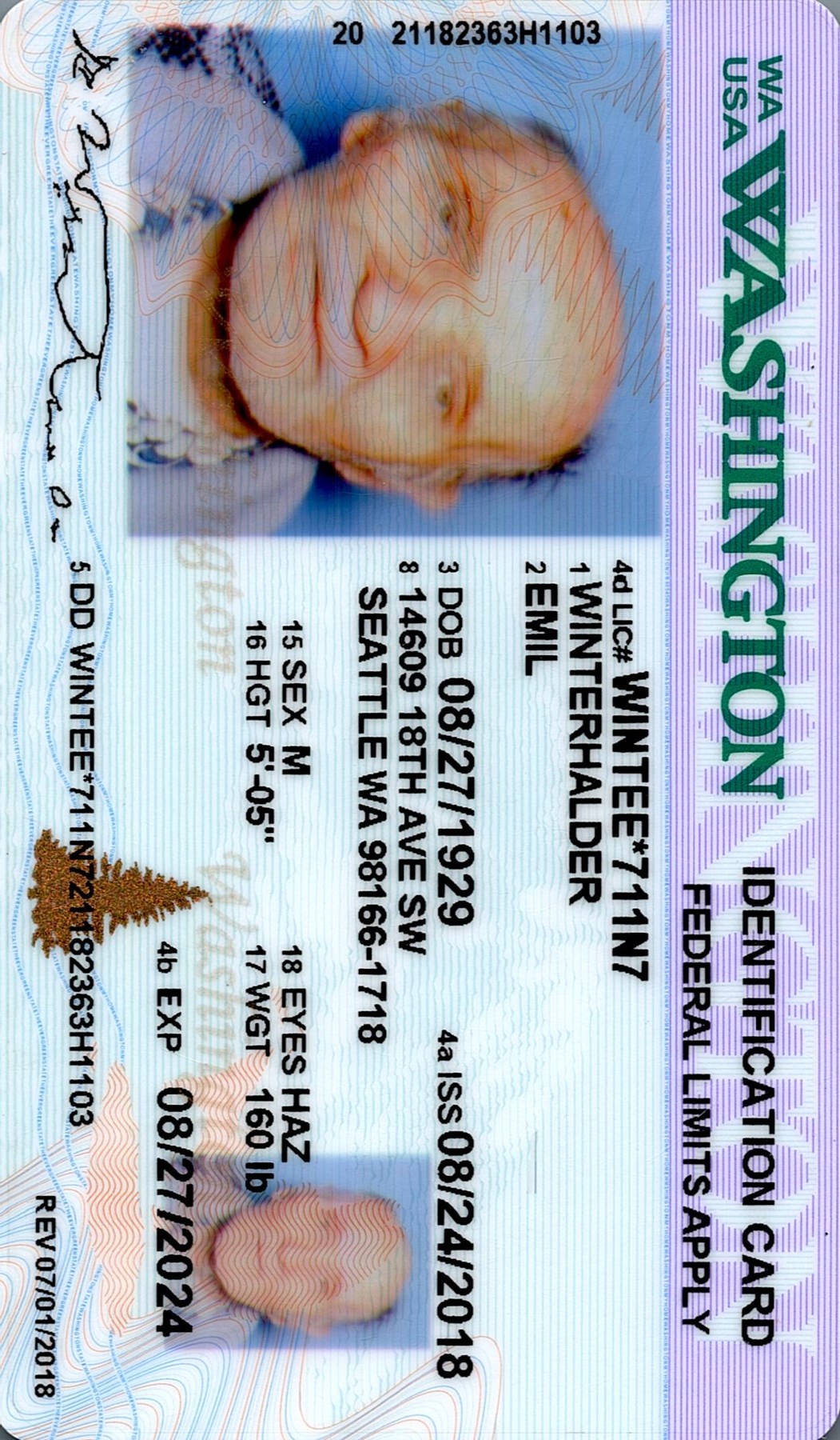 Emil WINTERHALDER Obituary - Seattle, WA