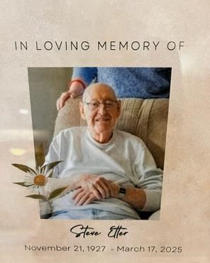Steve Etter Obituary - Fort Wayne, IN