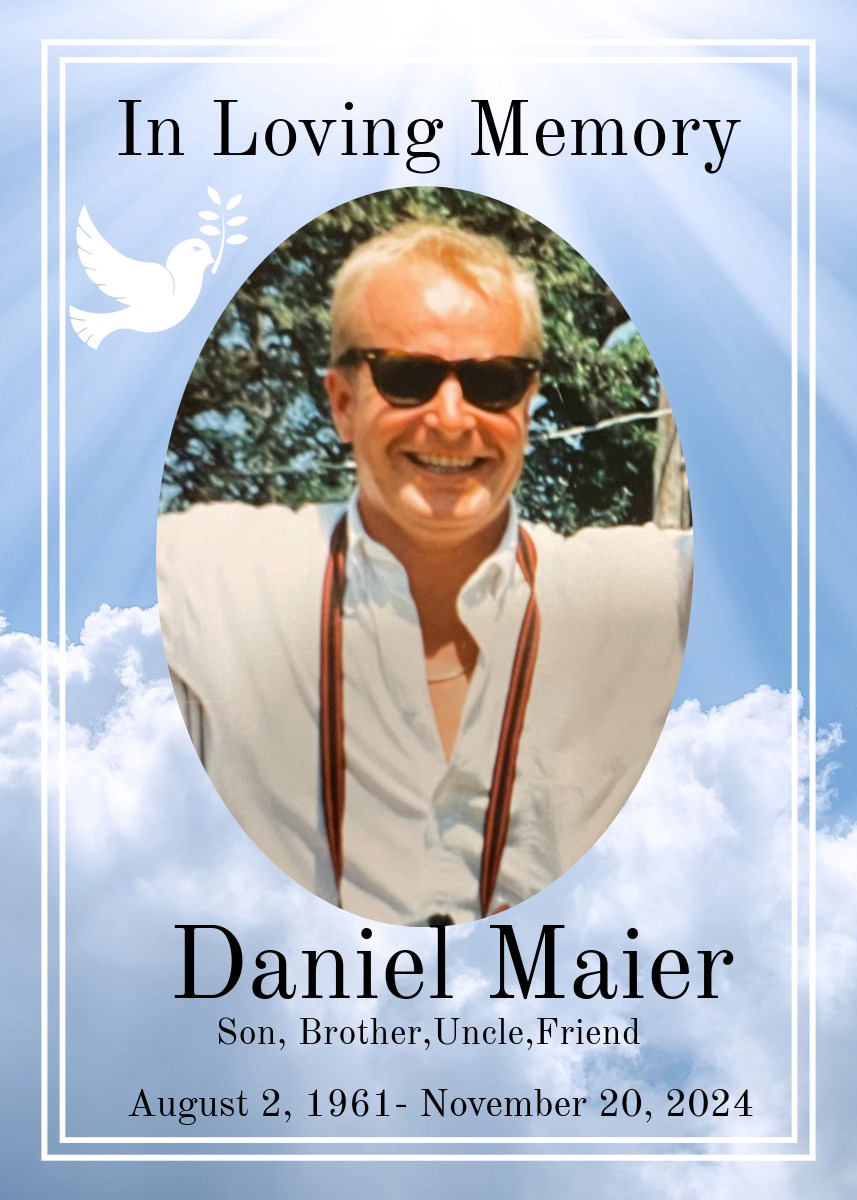 Daniel Maier Obituary - Kenora, ON